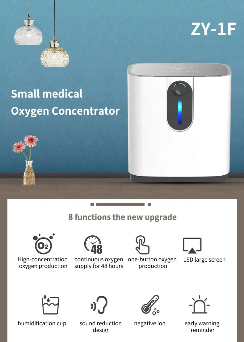 Ce Home Oxygen Machine 1l Psa Oxygen Generator Portable Mini 1l 3l 7l ...