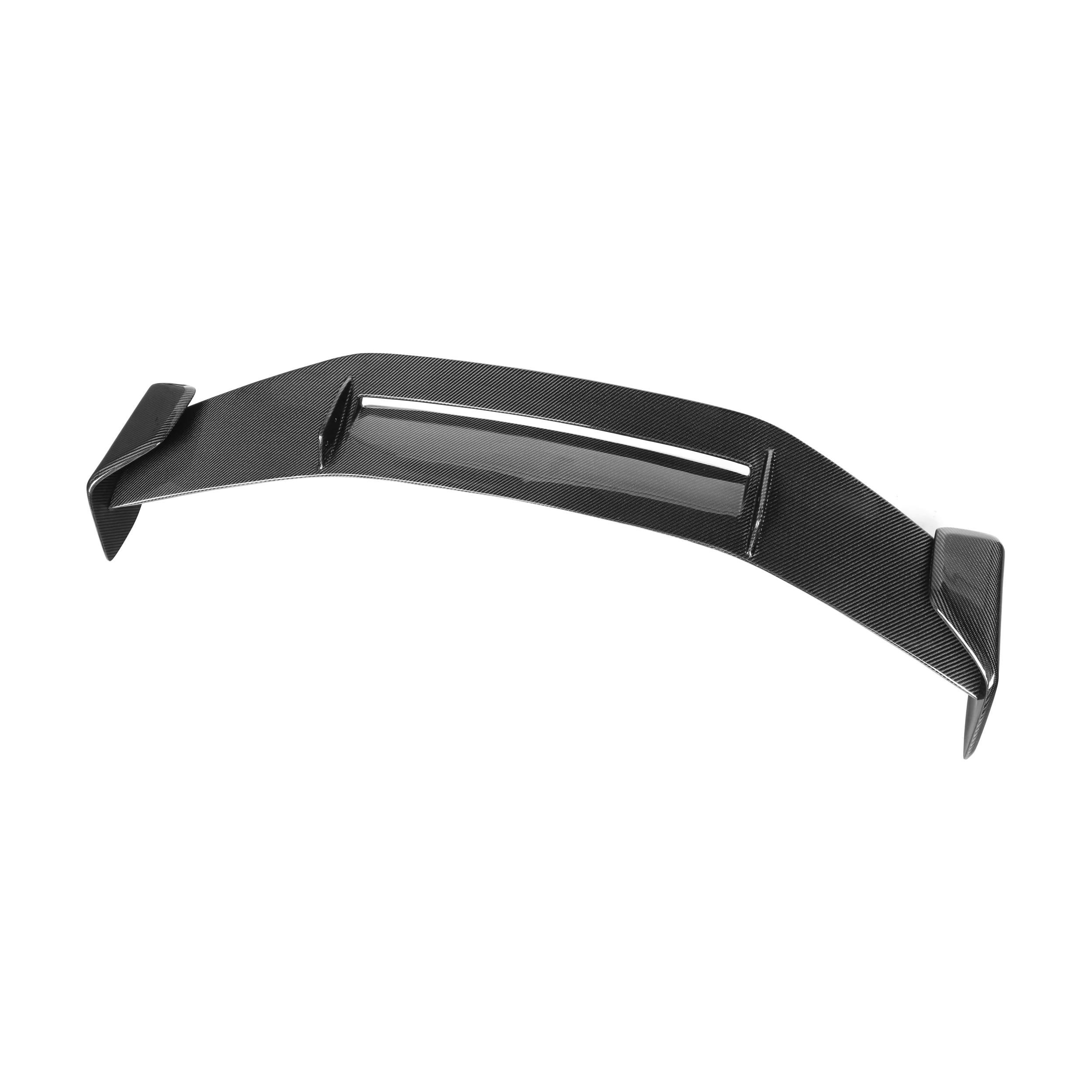 Real Carbon Fiber AO Style Rear Spoiler Wings Ducktail Universal Auto ...