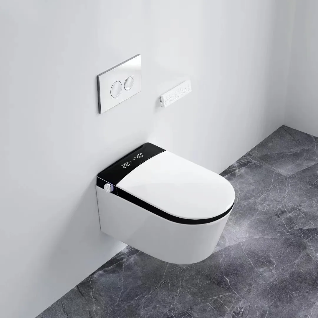 Caca Modern Automatic Operation Concealed Cistern Back To Wall Tankless ...