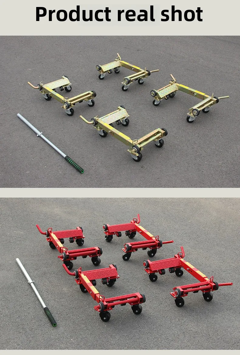 Small Portable Car Moving Tools, Lever-type Rotating Wheel Handling ...