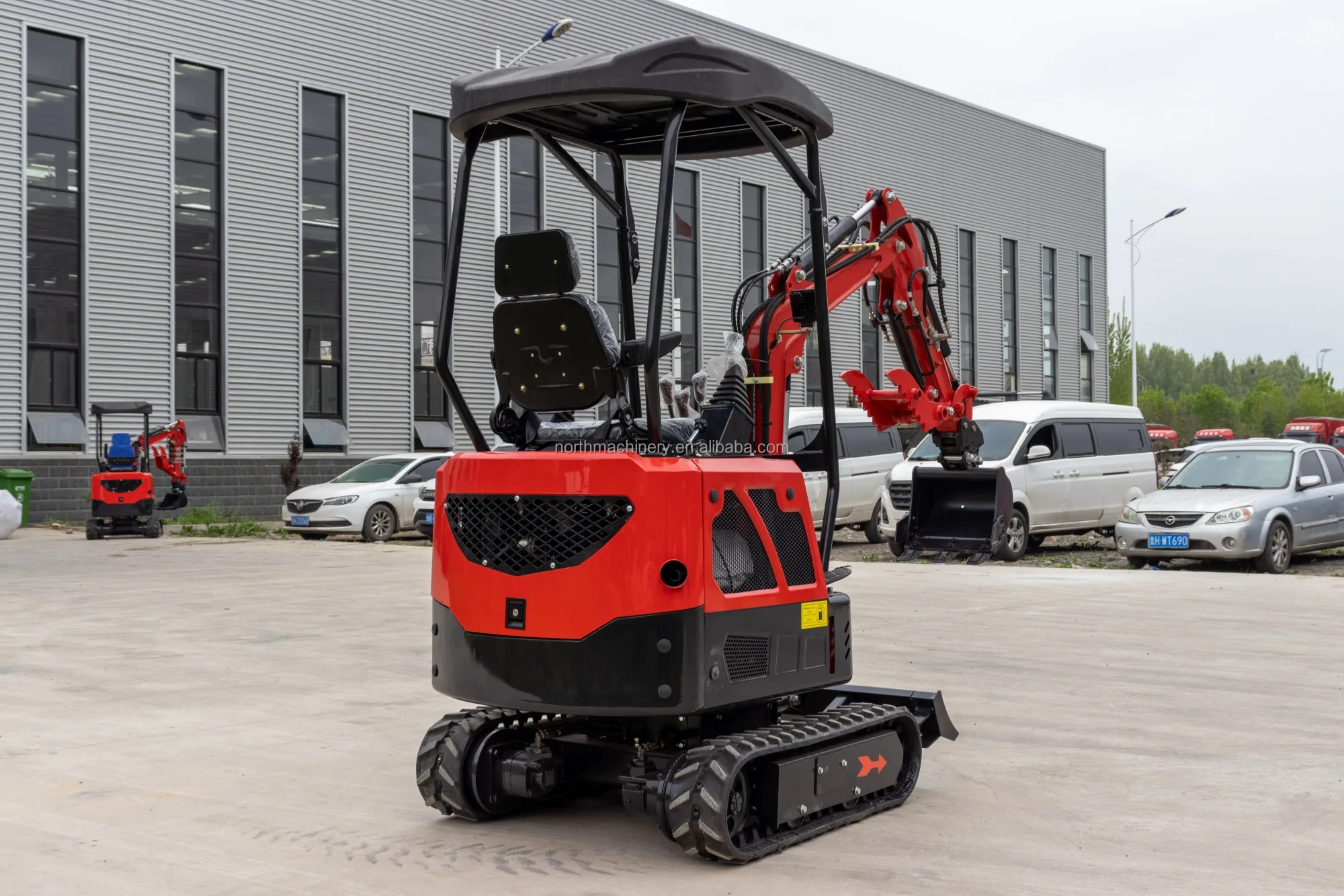 Ht15 Mini Excavator Micro Digger 1 Ton Small Mini Crawler Excavator ...