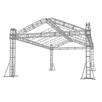 Structure Circle Truss Spigot Triangle Aluminum Trade Show Steel Roof ...