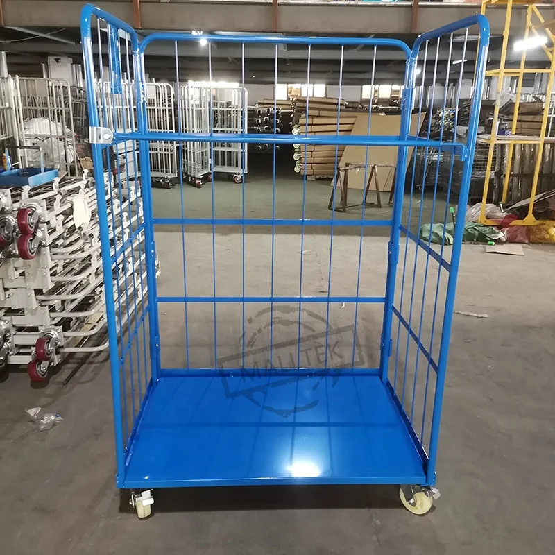 Malltek Rolling Pallet - Durable, Collapsible Storage Cart