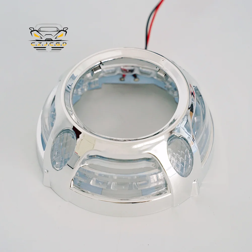 Manufacturers Custom 3.0 Inch Bi Led Projector Lens Headlight Shroud ...