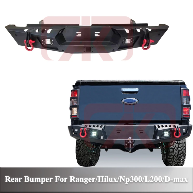 Car Accessories Customized Steel Front Bumper Bar Rear Bumper For ...