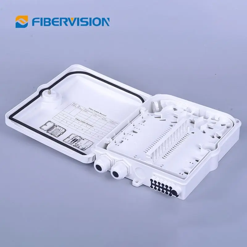 12 Core Cajas Nap BoxFIBERVISION E12F FTTH Terminal Box Fiber Optic ...
