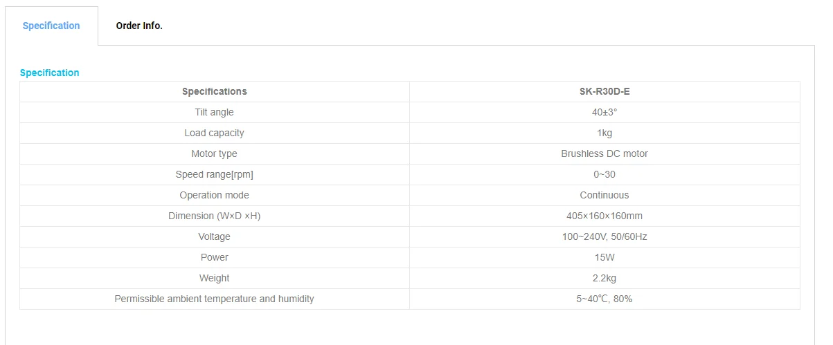 Dlab Laboratory Deck Rocking Rotator Mixer Sk-r30d-e/sk-r30l-e/sk-r30s-e - Buy Laboratory Deck ...