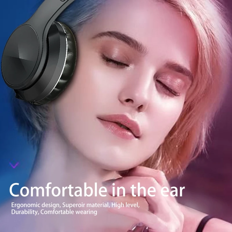 Auricular 2024 Over Ear Wireless Microphone Headset Gamer Noise ...