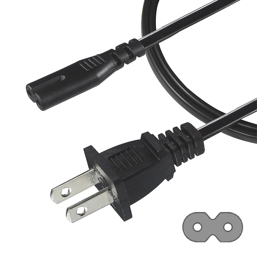 Iec C7 Connector 2 prong Figure Cable American NAME 1-15P Plug Iec320 ...