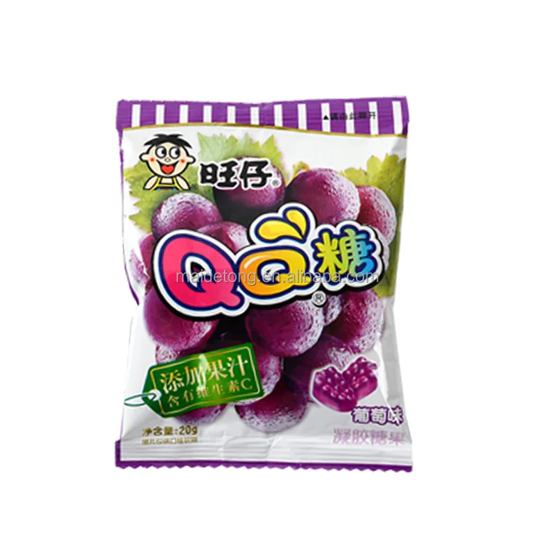 Wholesale 20g Soft Fruit Flavored Gummy Candy Exotic Snacks In Box For Kids Multi-flavor Qq ...