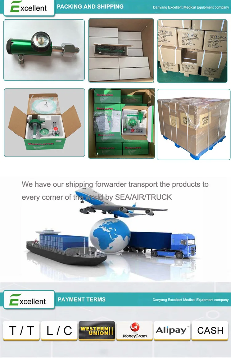 Medical Ems Oxygen Regulator Oxygen Cylinder Pressure Reducing Valve ...