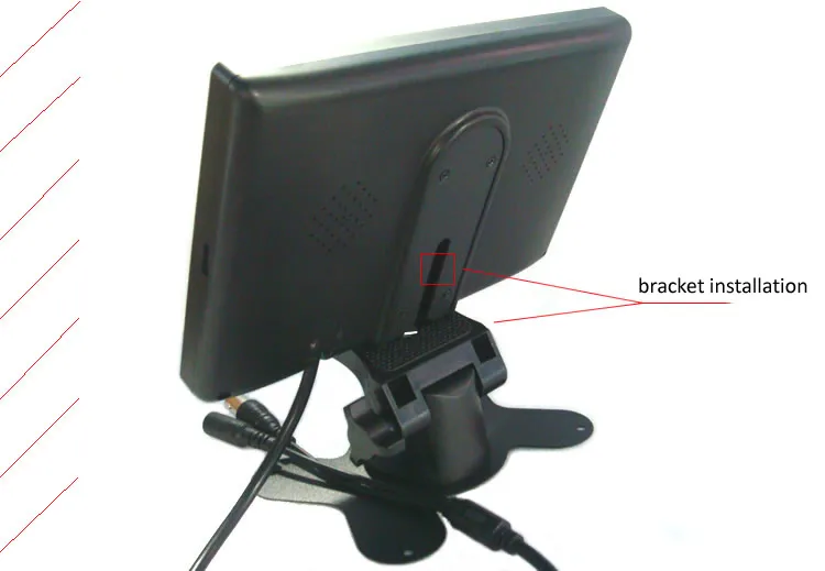 7 Inch TFT LCD Cross Monitor for Industrial Machines