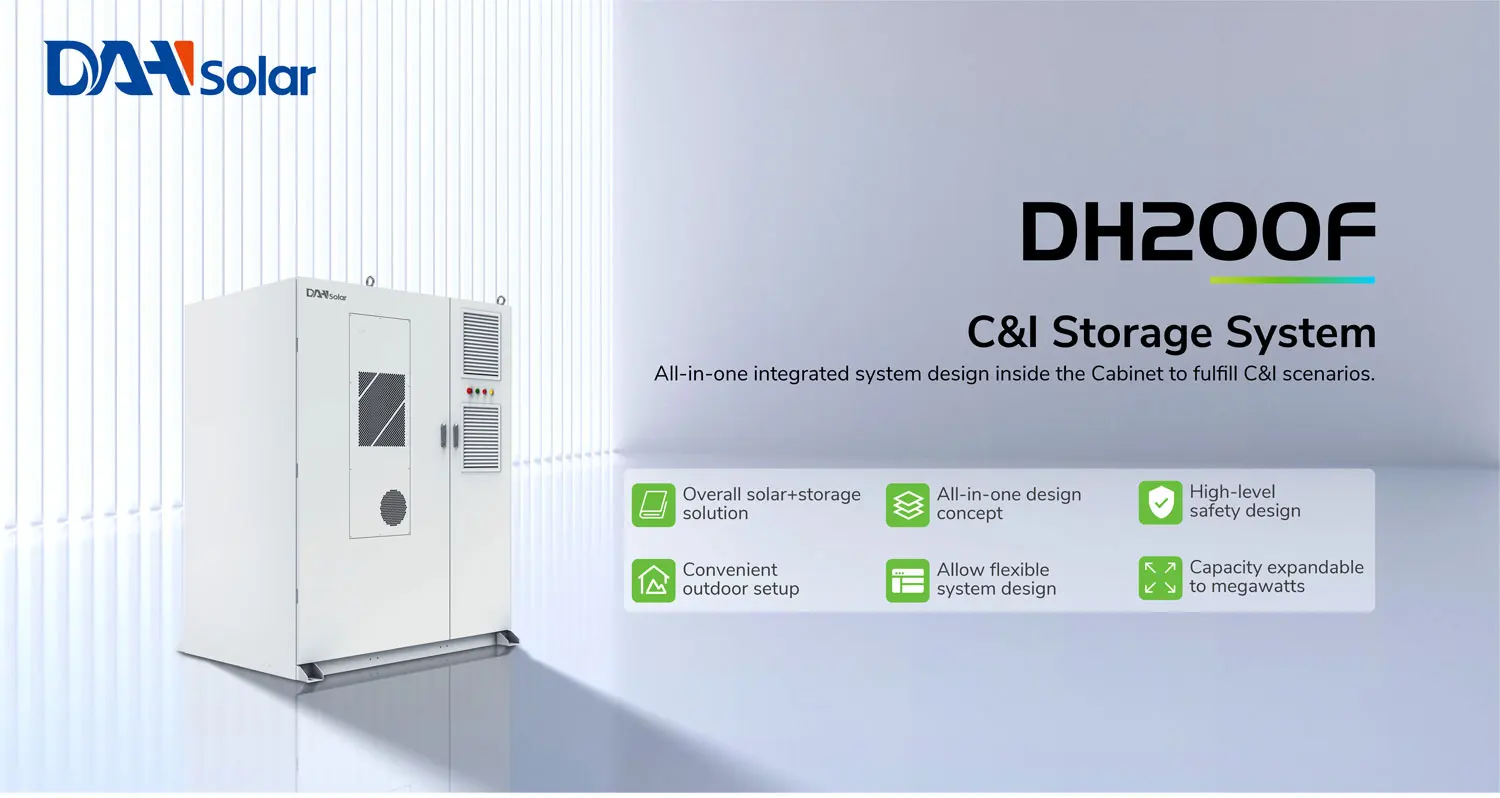 Dyness DH200F 215kwh 500kwh 1mwh 20FT 40FT Container Energy Storage System All in One Lifepo4 ...