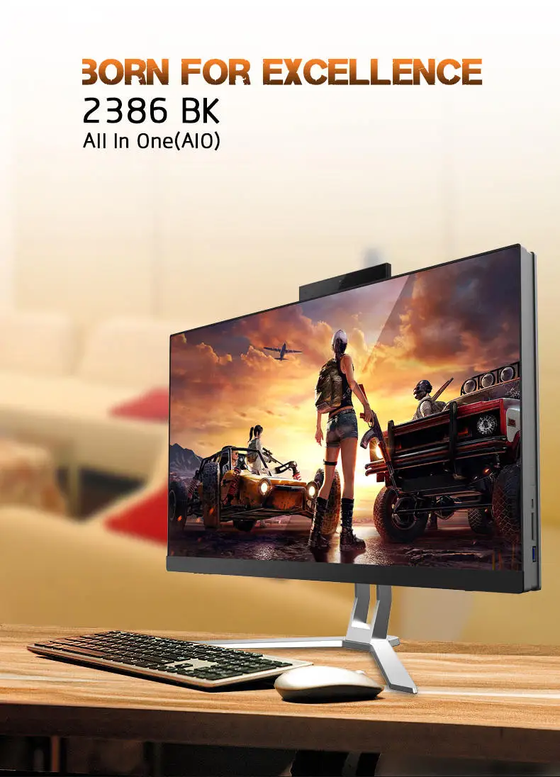 SOHOO Desktop AIO PC - Super Thin, Powerful & Versatile