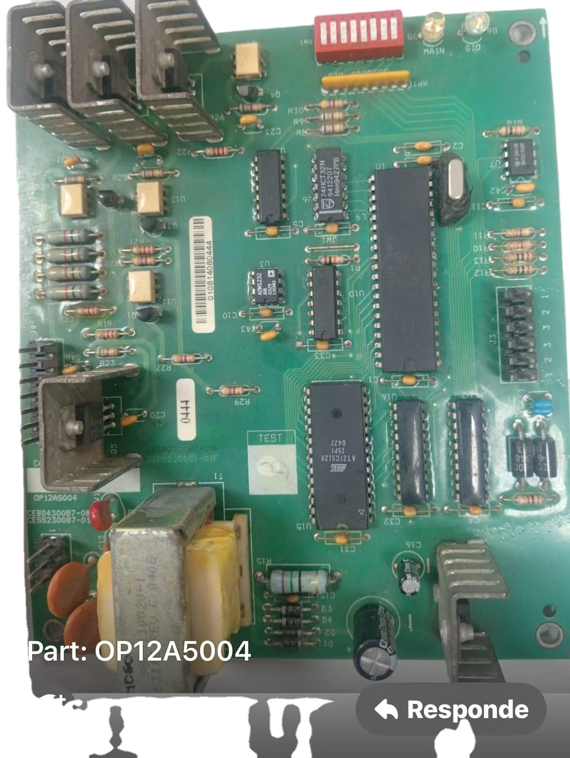 Refrigeration Compressor Chiller Spare Parts - OP12AS004