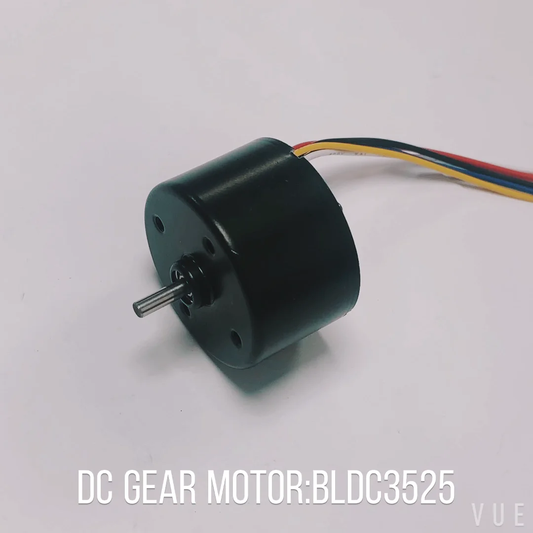 Electric Brushless Dc Mini Motor Dc 12v 3000rpm Bldc3525 Vcr/dvd Music ...