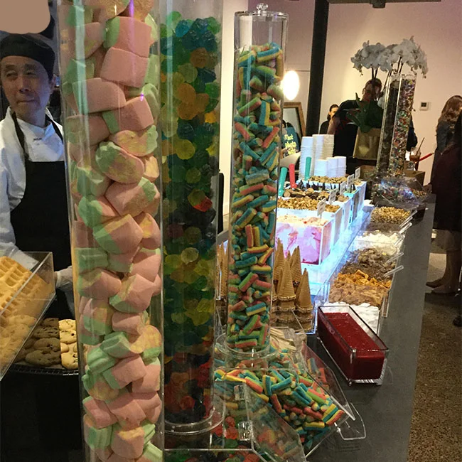 Custom Acrylic Candy Dispenser - Clear Display Tube Box