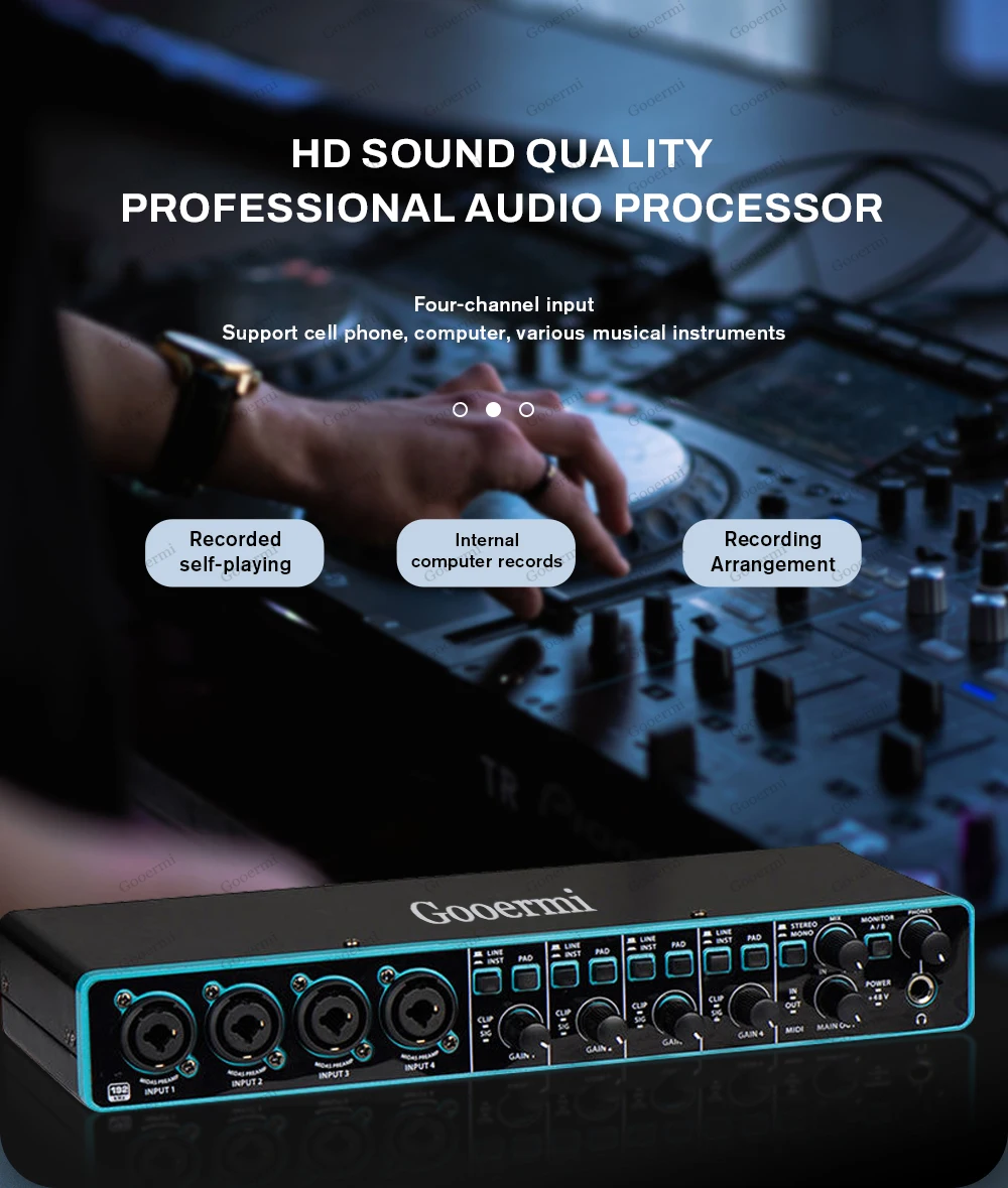 8 Channel Audio Interface - High Quality Recording Solutions