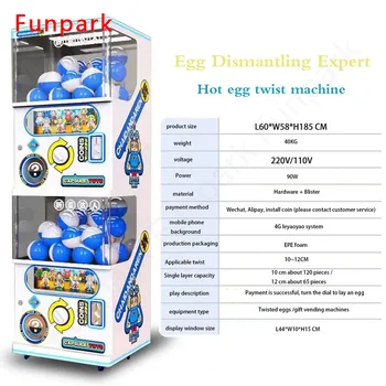New Style Japanese Gachapon Machine Candy Egg Twist Card Gacha Token ...