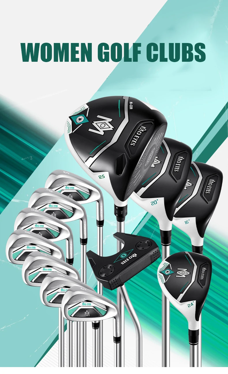 MO EYES LTG058 Women Right Hand High Launch Golf Clubs Complete Set ...