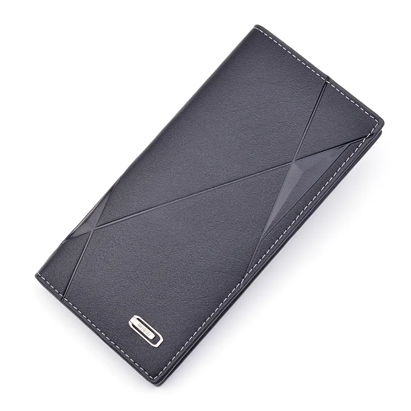 Men's Embossed Fashion Wallet Large Capacity Multi Card Holder Long ...