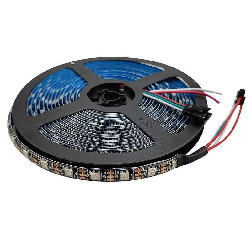 Waterproof Ip65 Rgb Addressable 5meter Roll Ws2812b Led Strip Light ...
