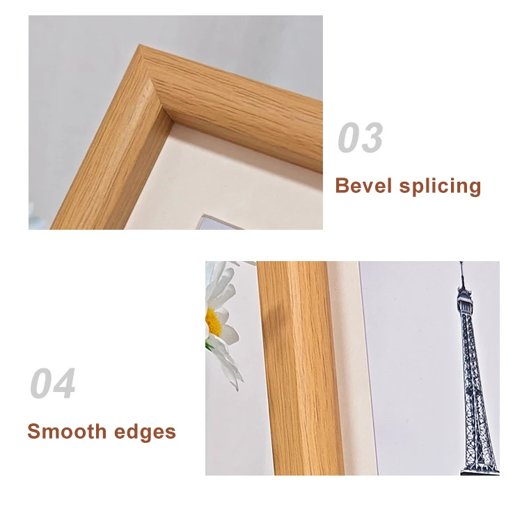 High Quality Modern Wooden Photo Frames Creative 7/8/10/A4/A3/A2 Custom ...