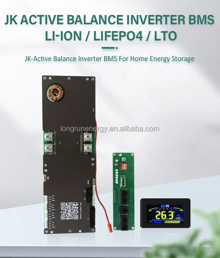 Active Balance Inverter BMS Lifepo4 48V 16S for Deye Growatt