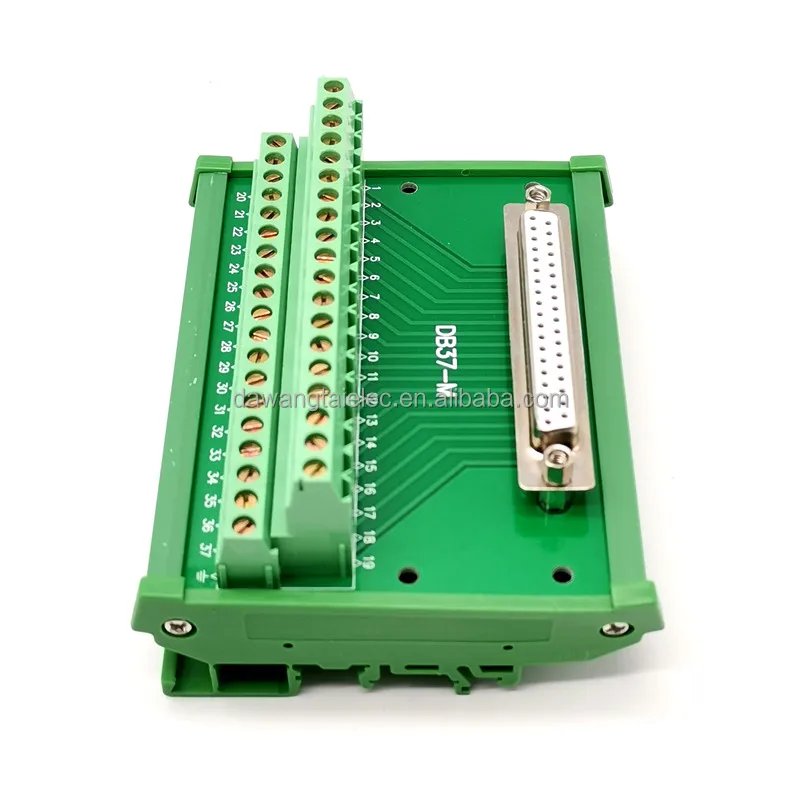 Db37 Dr37 Female 37pin Port To Terminal Block Db37-m7 Adapter Converter ...