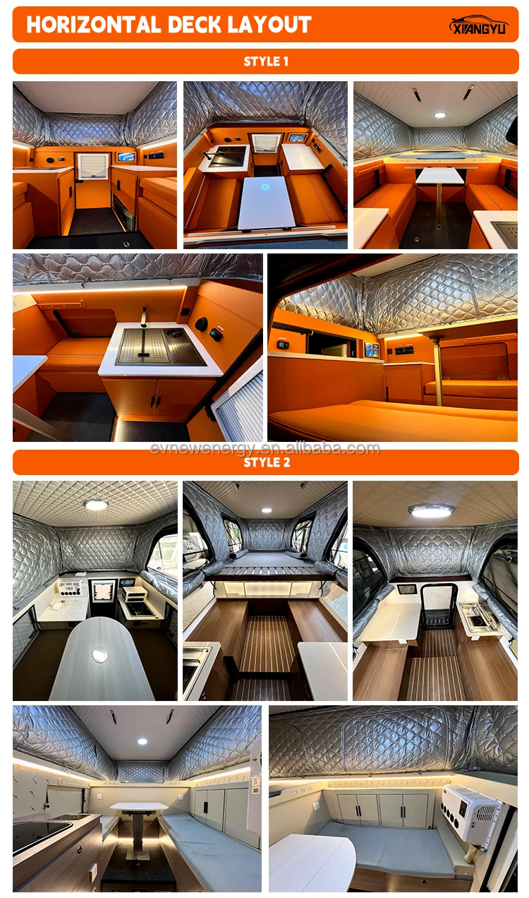 TY off Road Pickup Truck Bed Camper - Modular Travel Trailer Home