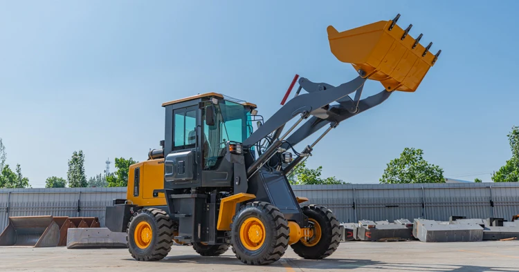 Diesel engine agricultural machinery mini articulated wheel loader ...