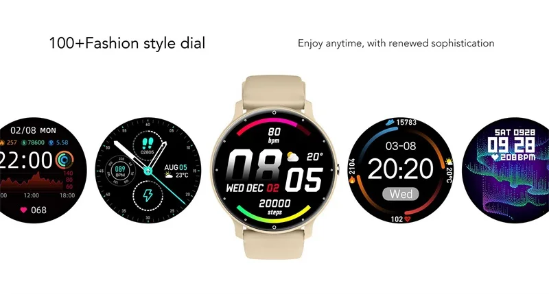 Smartwatch Zl02c Pro - High Quality Touch Screen Fitness Tracker