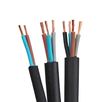 High Quality Flexible Rubber Cable 2 3 4 5 Core 1.5mm 4mm 6mm2 8mm2 ...
