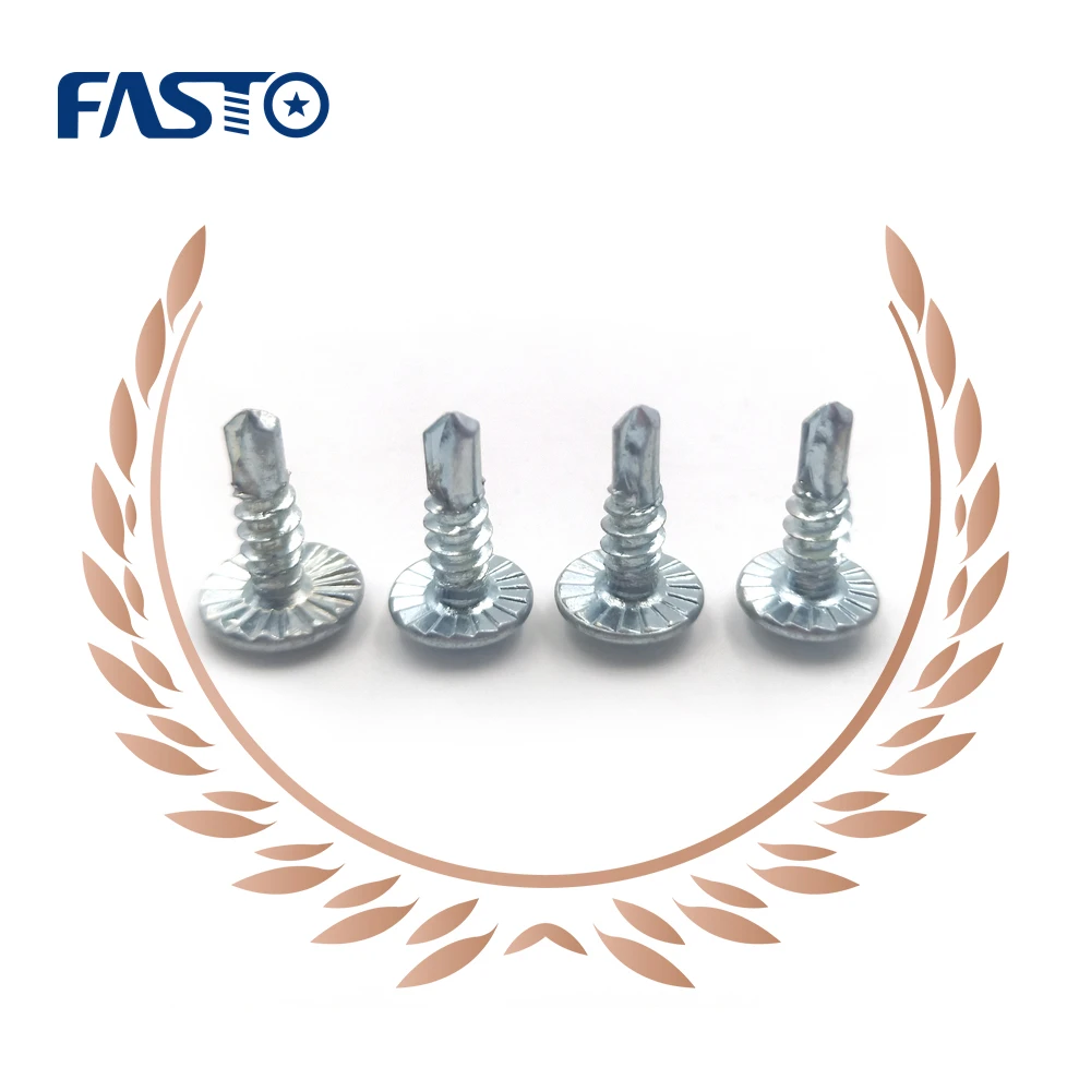 SS304 410 Modified Truss Phillips Head Tek Roofing Self Drilling Screws for Sheet Metal| Alibaba.com