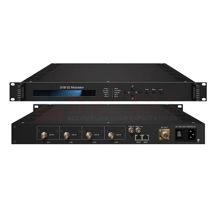 Satellite Telecomminication Dvb-s/s2(biss),4 Asi Input Ip Signal ...