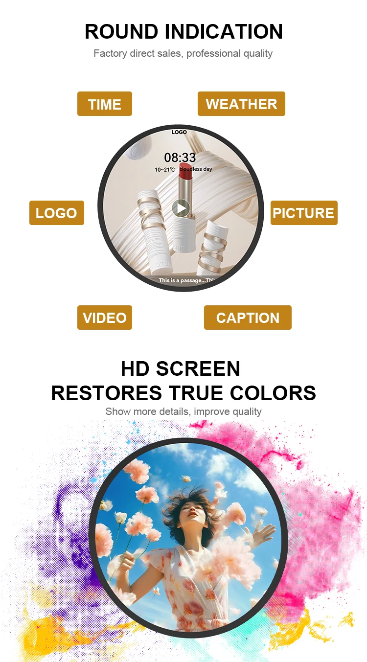 23.6 Inch Round Display - Buy Round Display Product on Alibaba.com