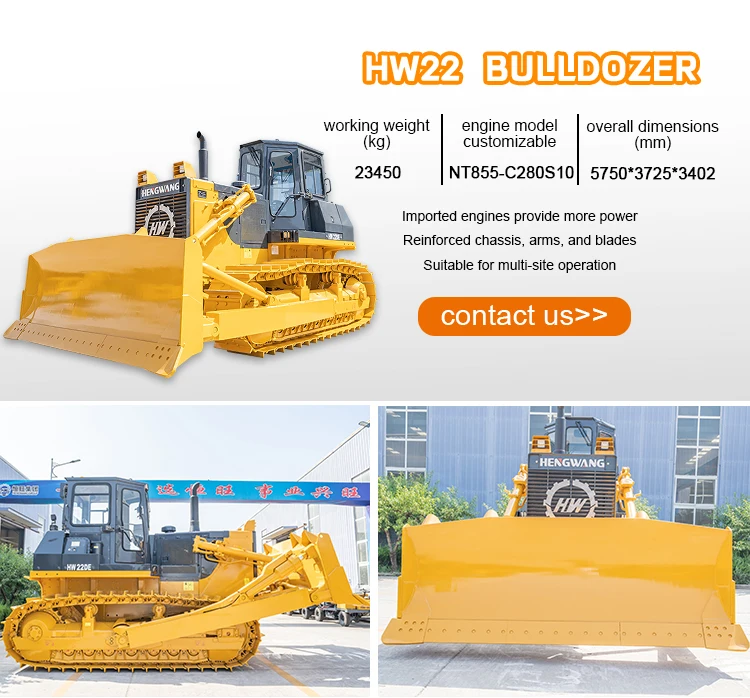 300hp Heavy-duty Dozer Large Dryland Bulldozer With Ripper Shank The ...