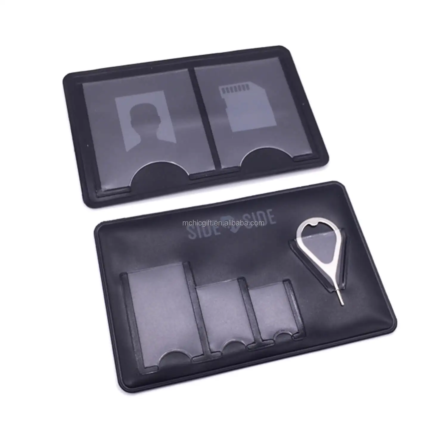 PVC Mobile Phone SIM Cards Soft Plastic Holder - Customizable
