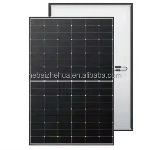 Longi Solar Panel 405w-425watts Black Frame Photovoltaic Modules Home ...