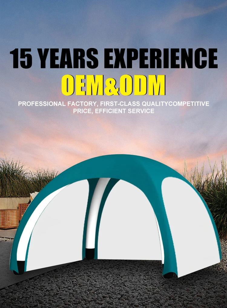Customized Advertising Glamping Inflatables Spider Shade Event Trade ...