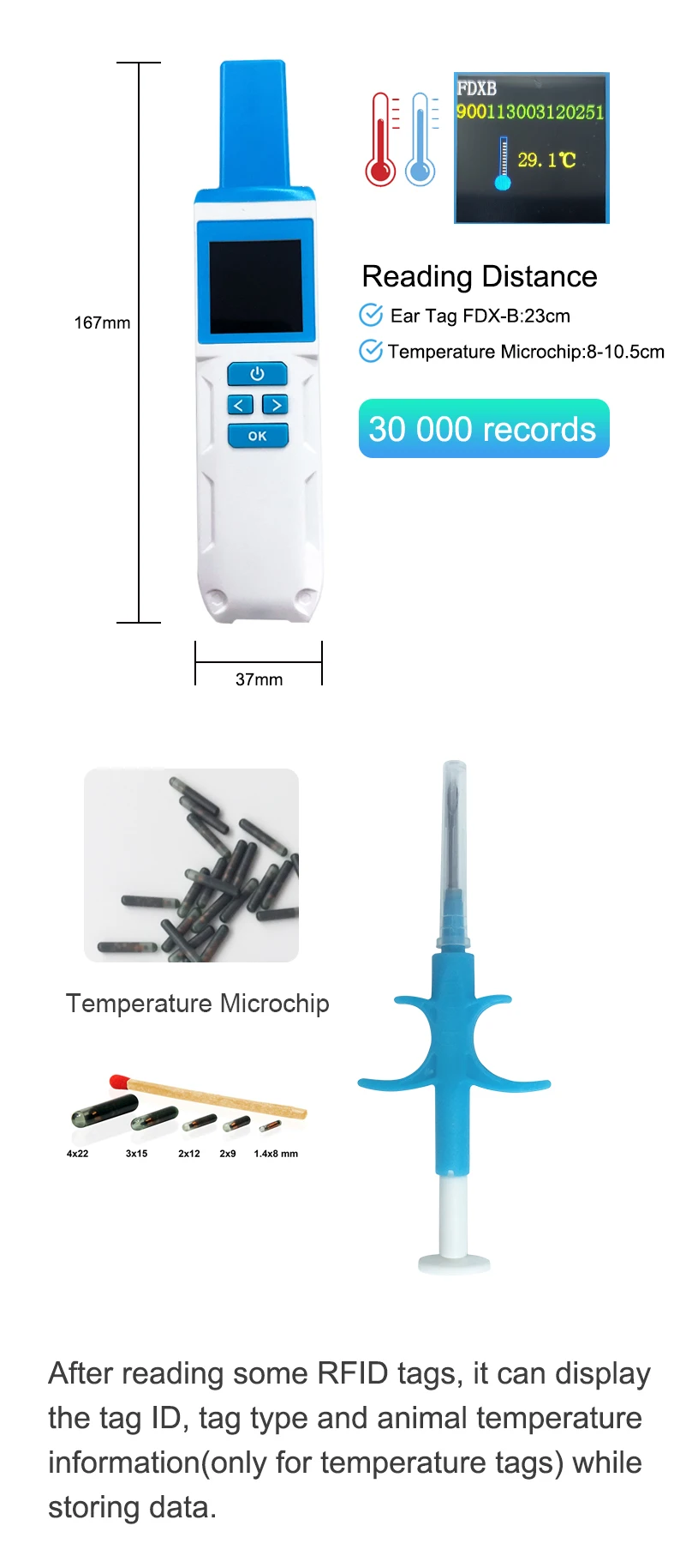 Iso11784 Animal Health Monitoring Fdxb Fdxa Hdx Dog Cat Rabbit ...