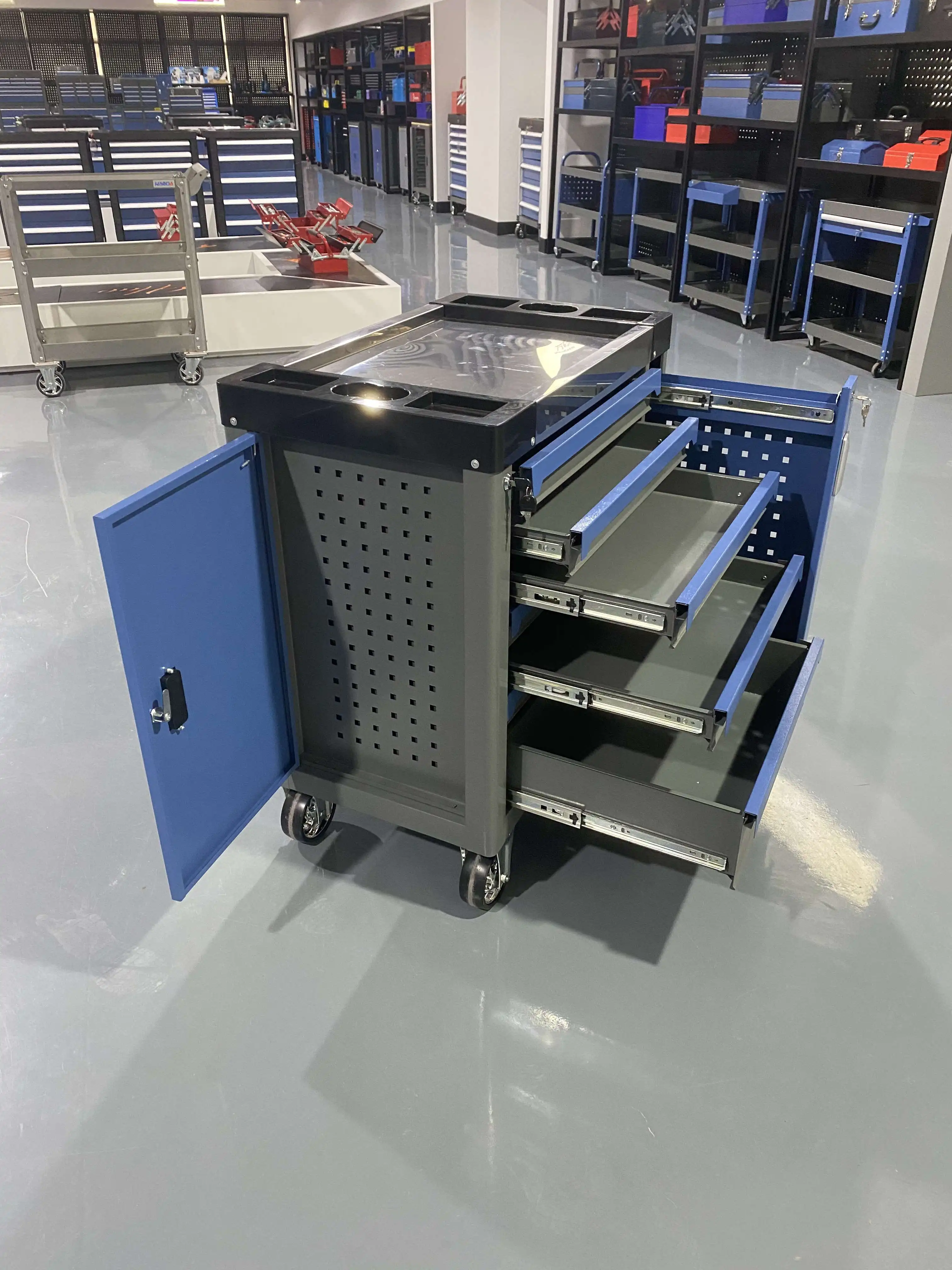 420 Pcs Tool Sets Rolling Box Heavy Duty Stainless Steel Tool Chest 7 ...