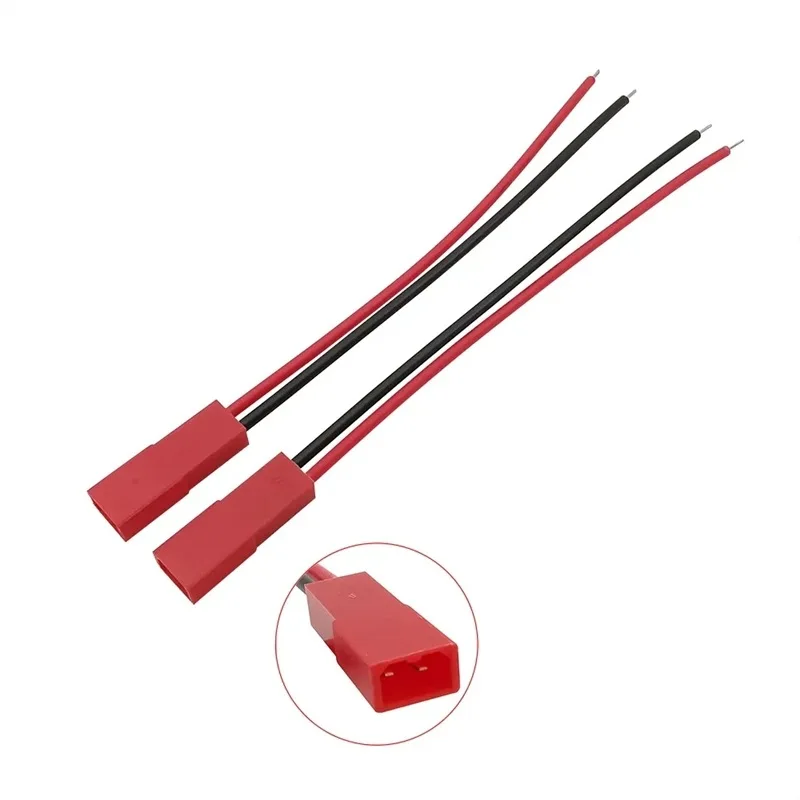 JST-2P Female/male socket to plug cable Cable LED male/female plug 10CM ...