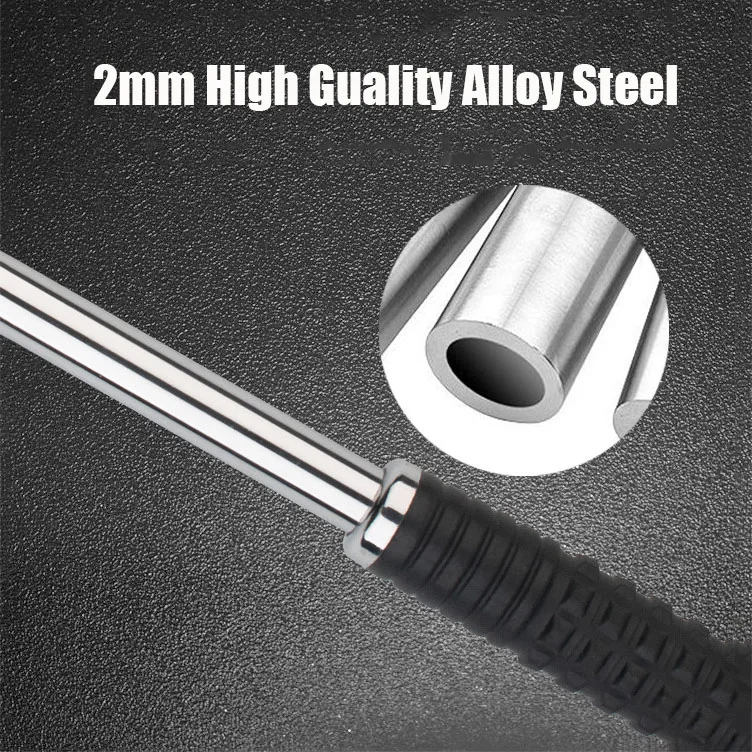 26" Heavy Metal And Extendable Protection Tool Iron Stick Self-defense ...
