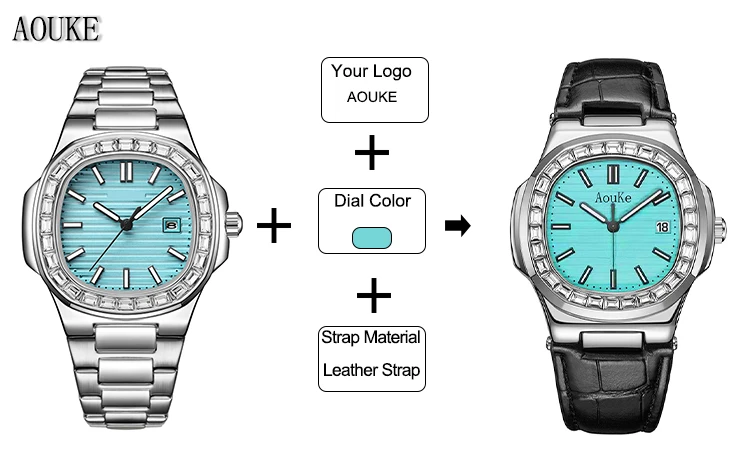 Custom Wholesale High Quality Luxury Rhinestones Waterproof Watch ...