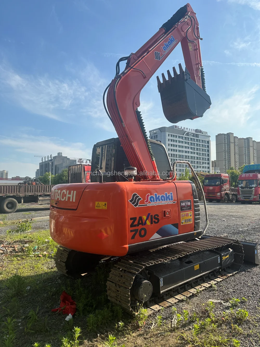 Used Excavator Japan Brand HITACHI ZX70 Zaxis 70 Zx 7tons 60 6tons ...