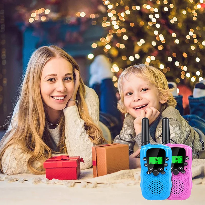 Colored Two-Way Long Range Radio Kids Toy Set - Walkie Talkie