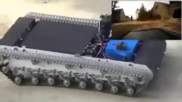 Avt-5t Tracked Robot Chassis Platform Crawler Small Tracked Vehicles ...