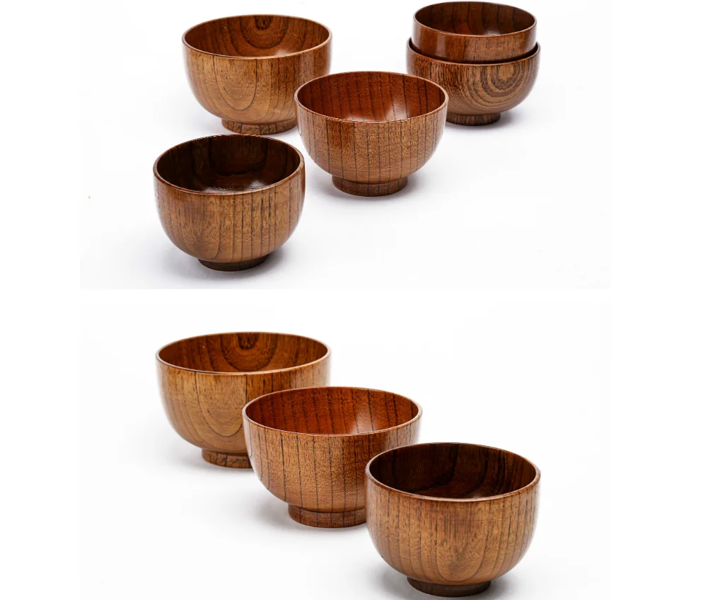 Shop Our Small Wooden Round Bowls - Sustainable & Stylish