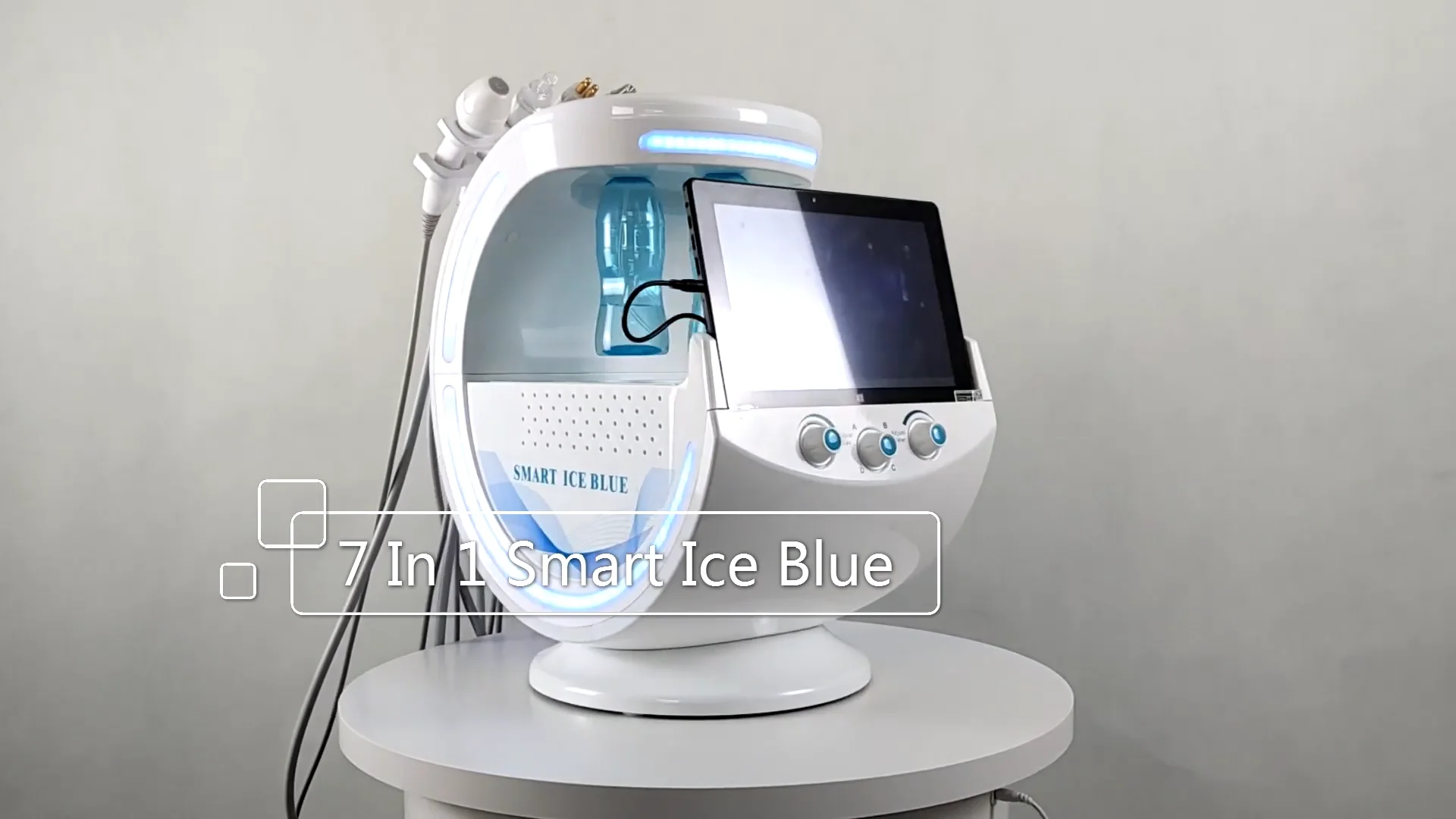 Portable Hydra Smart Ice Blue Hydrodermabrasion Skin Analyzer Facial ...